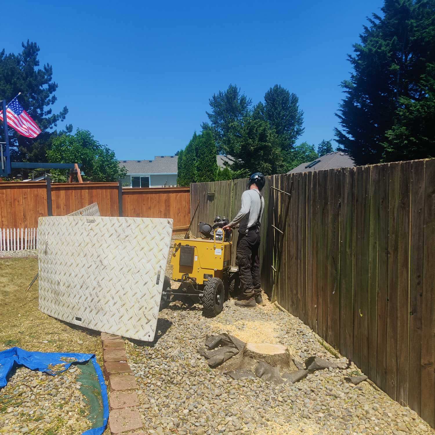STUMP GRINDING💪 - Infinity Tree & Outdoor Services LLC